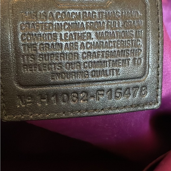 Coach | Bags | Authentic Coach Leather Handbag | Poshmark